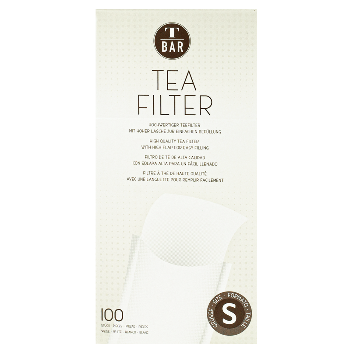 TEELI ENGÅNGSFILTER SMALL – Bönor & Blad